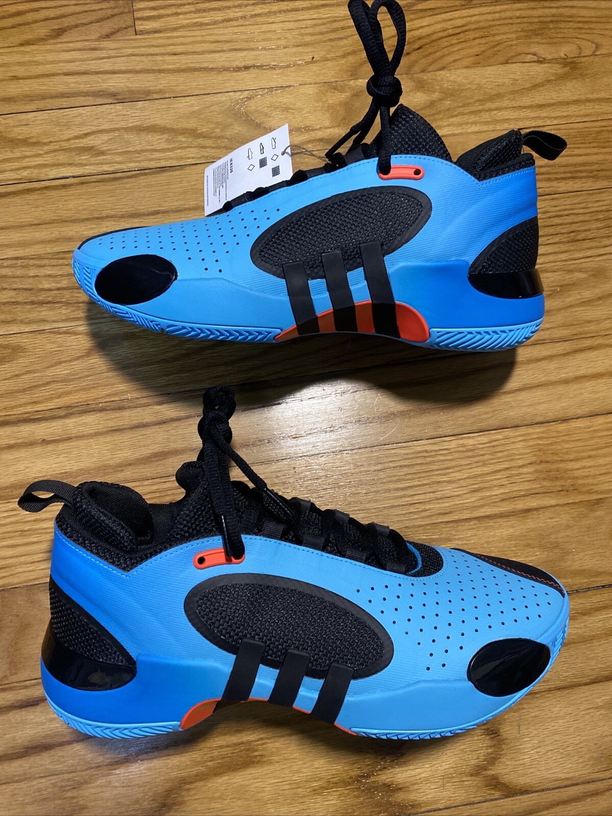 Adidas Don Issue 5 Bright Cyan Black Blue Rush Men’s Sz 13 New No Box ...