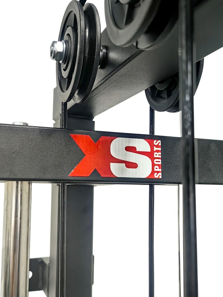 XS Sports Cable Pulley Crossover Fly Machine-Home Gym wall mounted ...