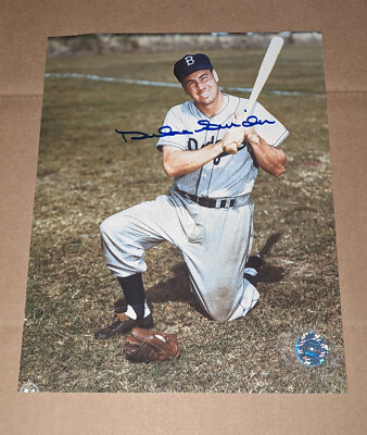 Duke Snider Dodgers 8x10 Signed Autograph With Authentication | eBay
