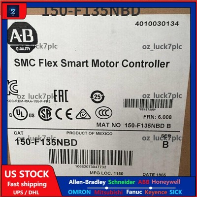 Allen-Bradley 150-F135NBD SMC Flex Smart Motor Controller AB 150 ...