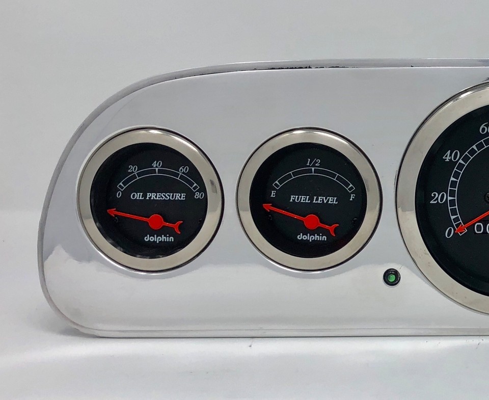 1960 1961 1962 1963 Ford Falcon Gauge Dash Cluster Black | eBay