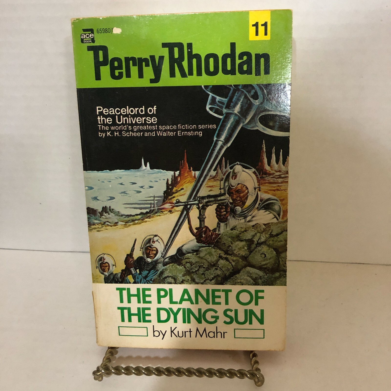 Perry Rhodan #11: The Planet of the Dying Sun by Kurt Mahr (1972, Ace ...