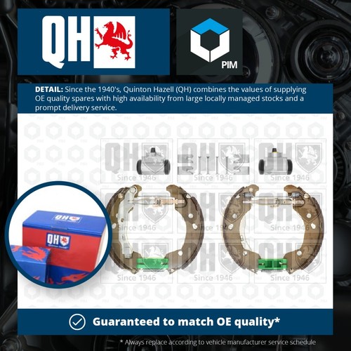 Brake Shoes Set fits NISSAN NOTE E11 1.5D 06 to 12 QH Genuine Quality ...