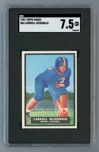 1951 Topps Magic - Carroll Mcdonald #66 (RC) for sale online | eBay