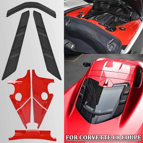Rear Dry Bay Vent Cover Waterproof Engine Bay Panel Cover For Corvette ...