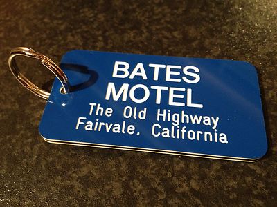 BATES MOTEL REPLICA KEY TAG, PSYCHO FILM KEY TAG, HOTEL KEY RING | eBay UK
