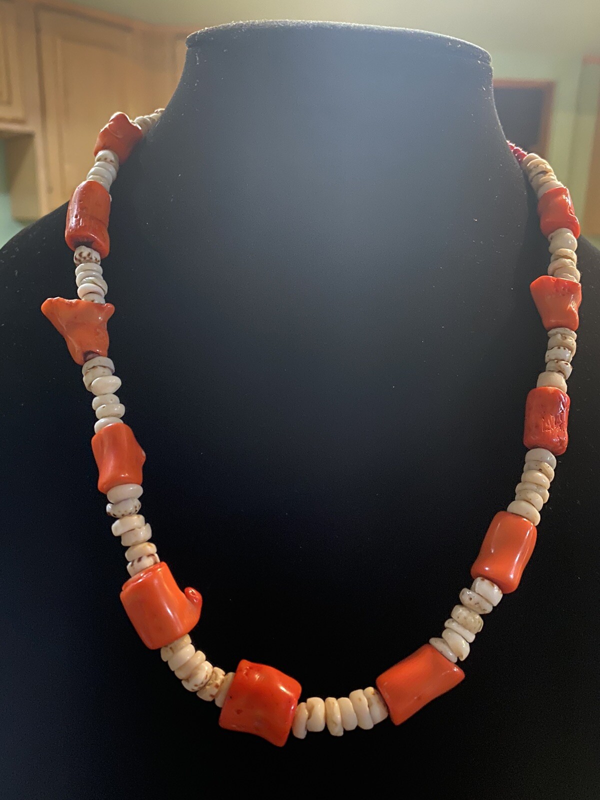 Handmade China Coral with Vintage Old Antique Shell C… - Gem