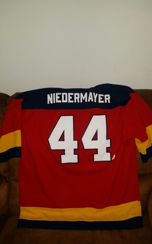 Vintage logo 7 Florida Panthers rob niedermayer #44 NHL Jersey Size XL ...