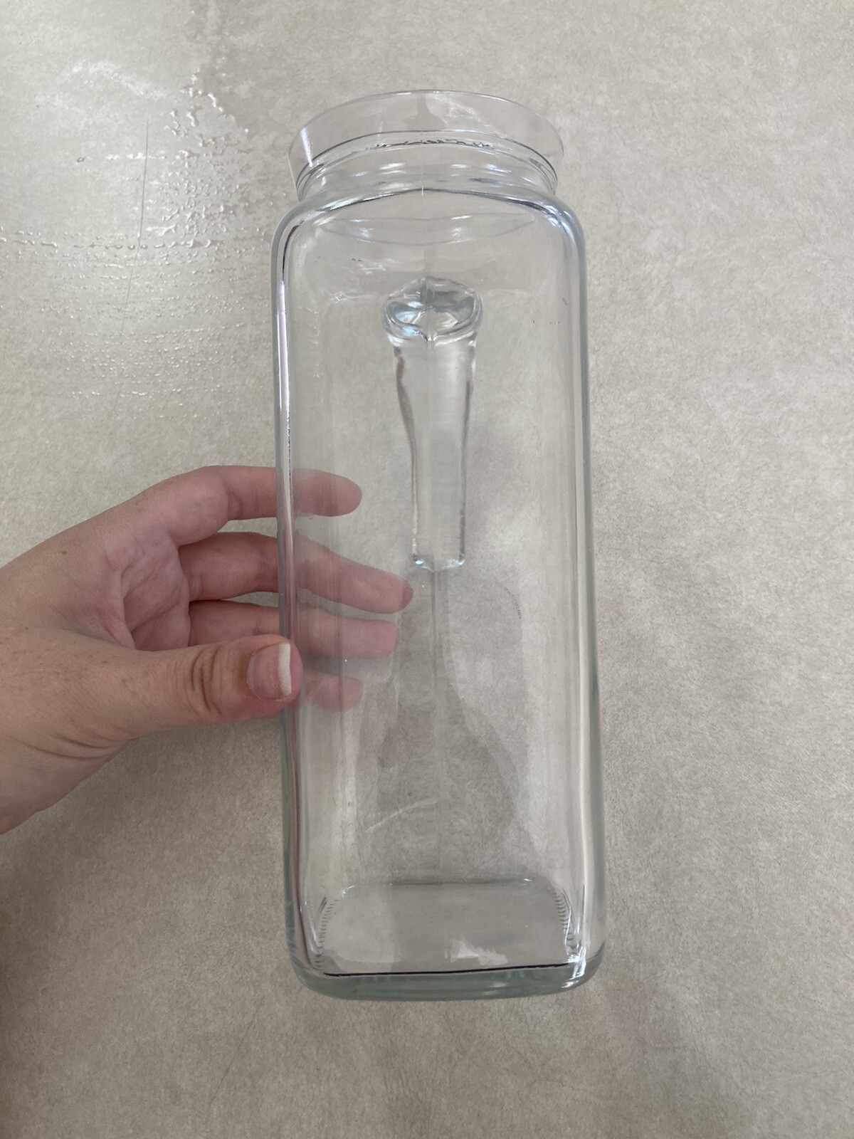 Vintage 1950's Frigoverre Bormioli, Rocco Italy, Glass Pitcher, No Lid ...