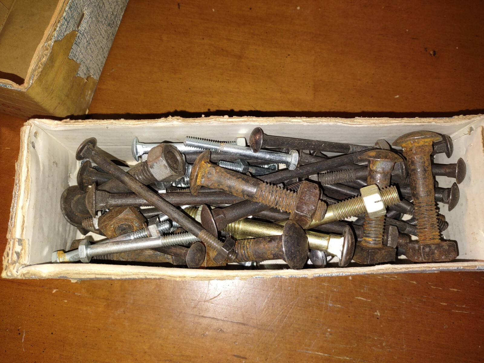 5 + Lbs Lot of Random Nuts and Bolts Hardware Large Small Vintage | eBay