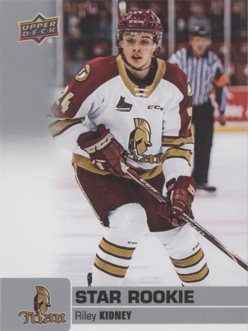2019-20 Upper Deck CHL - Star Rookie SP Riley Kidney #359 (RC) for sale ...