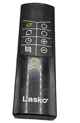 Lasko Fan/Heater 8 Button Remote Control with LED Readout, Tested Works ...
