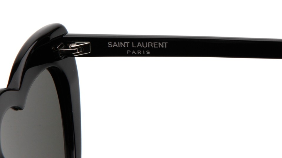 NEW Saint Laurent SL181 LOULOU 001 Black SUNGLASSES 54-21-145mm Italy ...