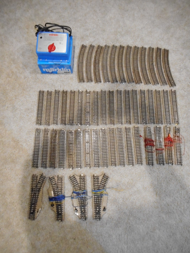 #7 Marklin HO Scale Lot Consisting of Assorted M-Track Forms and ...
