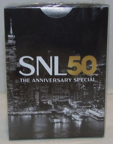 SNL 50th Anniversary Special Playing Cards Sealed Collectible Limited ...