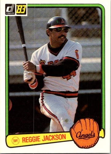 1983 Donruss #115 Reggie Jackson baseball card 6ttt | eBay