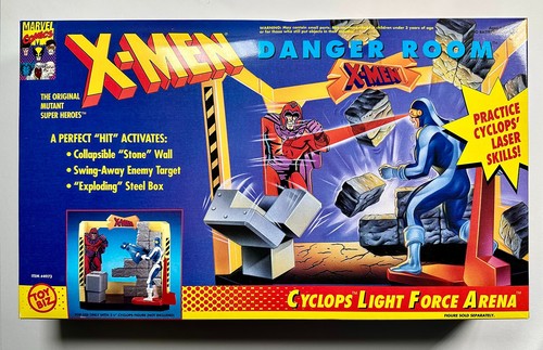 1994 Toy Biz X-Men Danger Room Cyclops Light Force Arena Playset Sealed ...