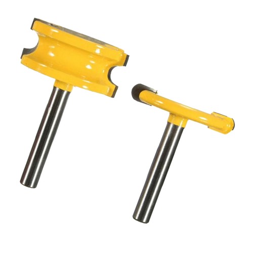 2pcs 1/2 or 1/4 Inch Shank Canoe Flute and Bead Router Joint | eBay UK