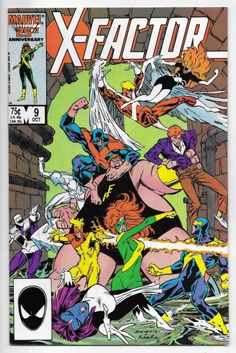 X-Factor 9 & 12 MARVEL COMIC BOOK LOT 1st series X-Men Cyclops Beast 1986-1987 | eBay