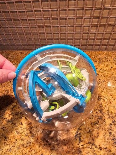 Perplexus Epic Roller Maze Puzzle Blue, Green & White | eBay