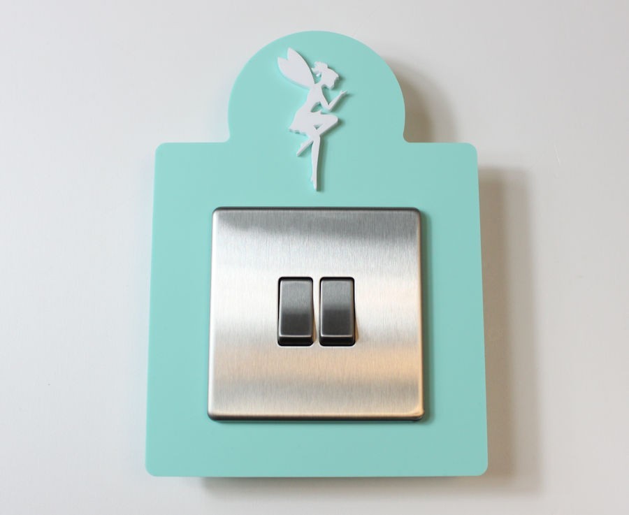 Tinkerbell Style Fairy Light Switch Surround Long Lasting 3D Solid ...