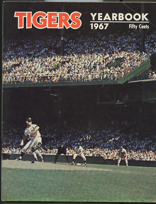 1967 Detroit Tigers Official Yearbook Al Kaline | eBay