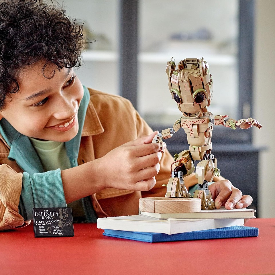 LEGO Marvel The Infinity Saga(76217) I am Groot 476 Pcs Building Gift ...