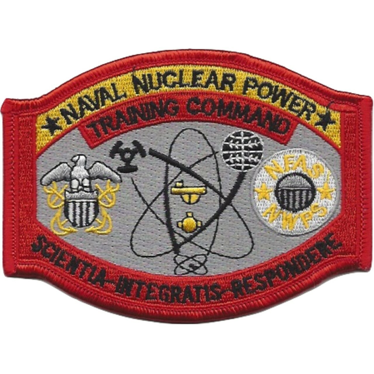 4.5" NAVY NAVAL NUCLEAR POWER TRAINING COMMAND EMBROIDERED PATCH | eBay