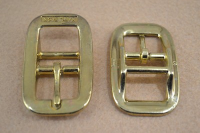 Halter Buckle - 3/4" Double Bar - Brass Plated (uneven) - Pack of 4 ...