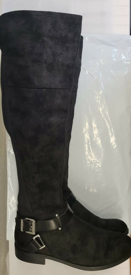 BAR III Womens B35 Dolly Knee High Riding Boots - Black SIZE 7M | eBay