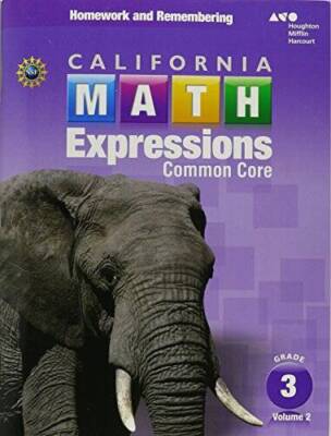 Houghton Mifflin Harcourt Math Expressions California: Homework and ...