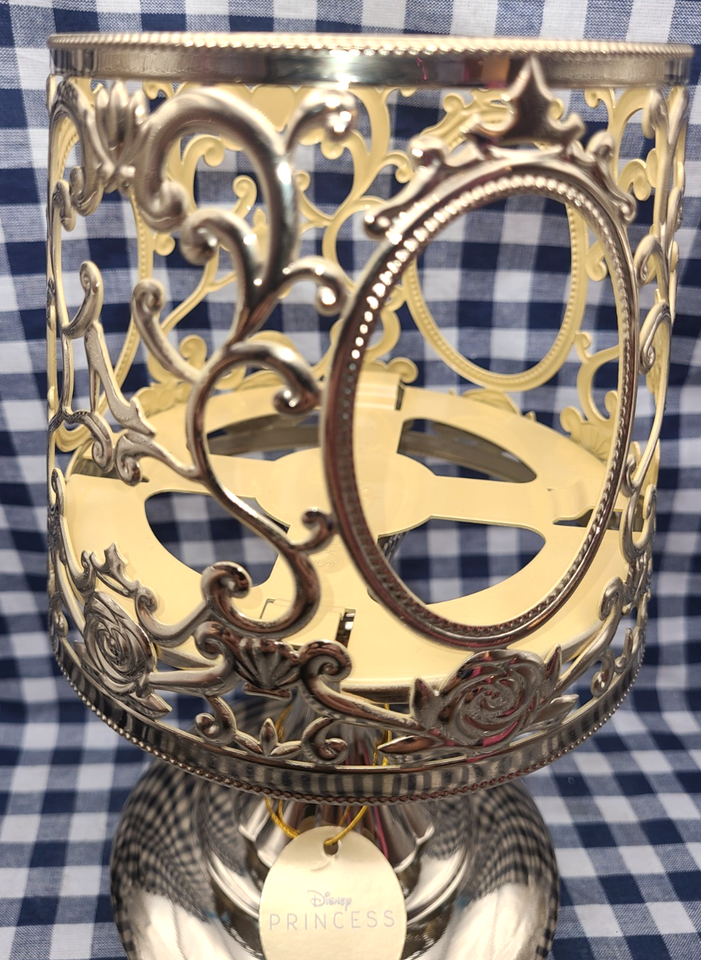 ALL NEW Princess Royal Lamp DISNEY 3-Wick Candle Pedestal Bath & Body ...