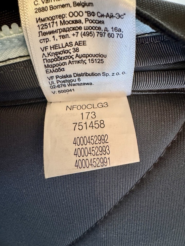 THE NORTH FACE Black Recon Everyday Laptop Hiking Outdoor Camping ...