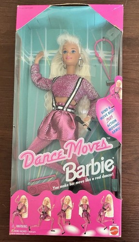 Barbie Dance Moves In Pink Outfit 1994 | eBay