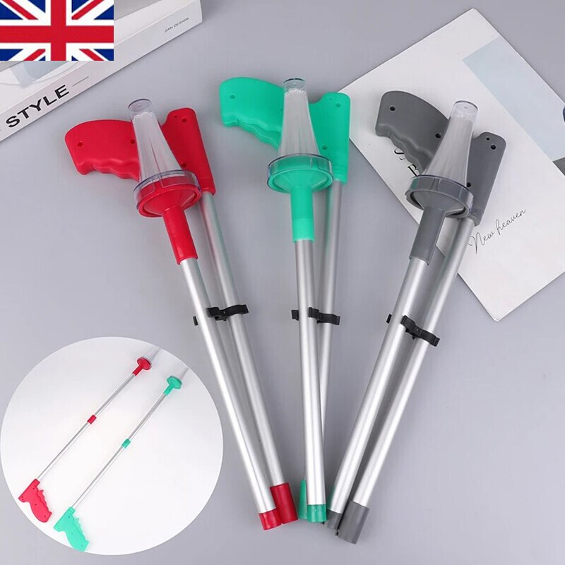 Spider Catcher Pest Trap 83cm Long Handle Foldable Humane Insect Bug ...