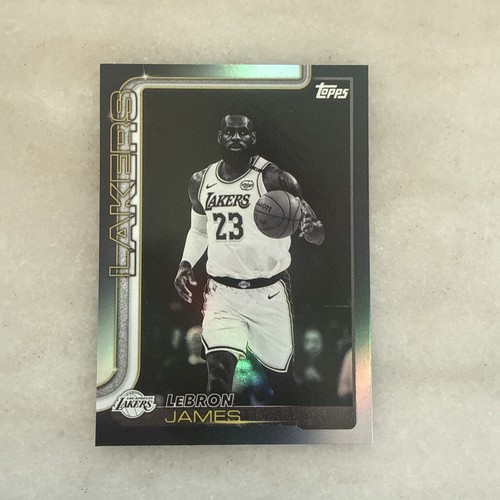 2025/26 Topps LeBron James Blackout Target Black Friday Parallel SP ...