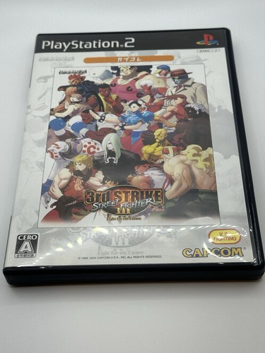 Street Fighter III 3rd STRIKE PS2 Capcom Sony PlayStation 2 from JAPAN 4976219650342| eBay