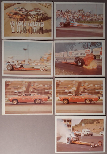 1971 Fleer AHRA Drag Champs & Nationals Trading Cards 21 All Are ...