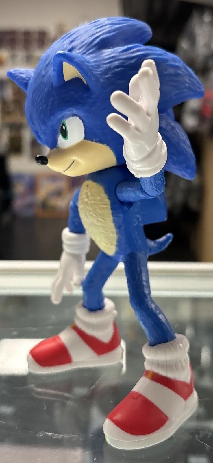 Sonic The Hedgehog Figure ONLY Jointed Articulated SEGA Toy For RC ...