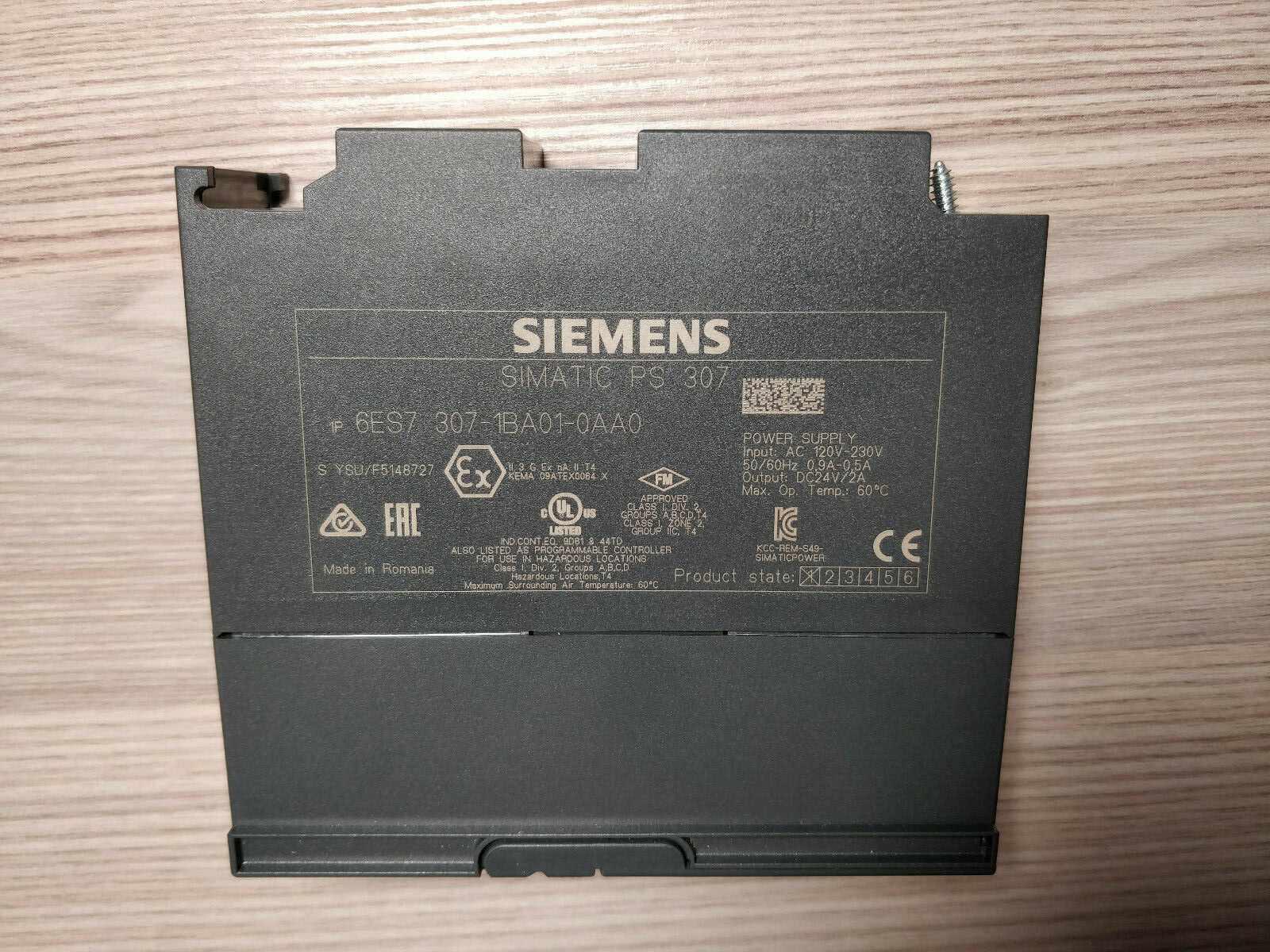 Siemens SIMATIC S7-300, DIN Rail Panel Mount Power Supply - 120 - 230V ...