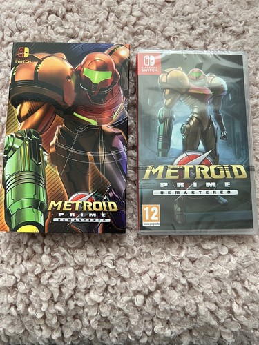 Metroid Prime Remastered Nintendo Switch Game + Collectable Slipcase ...