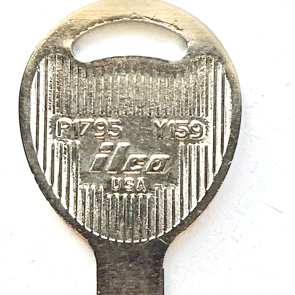 Bulk Lot of 10 P1795 Y159 Ilco USA Key Blanks Bundle Metal Head Manual ...