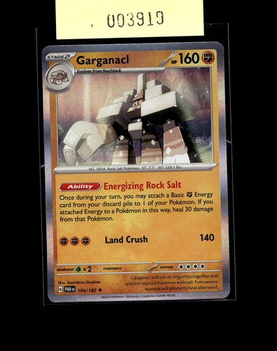 SV04: Paradox Rift #104/182 Garganacl Holo | eBay