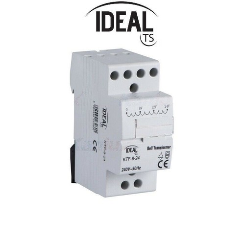 Ideal TS Bell Transformer Din Rail Mounted 8 TO 24V For Nest & Ring ...
