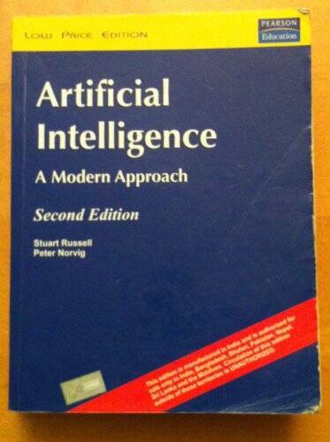 Artificial Intelligence: A Modern Approach (2nd Edition) - Paperback - GOOD | eBay