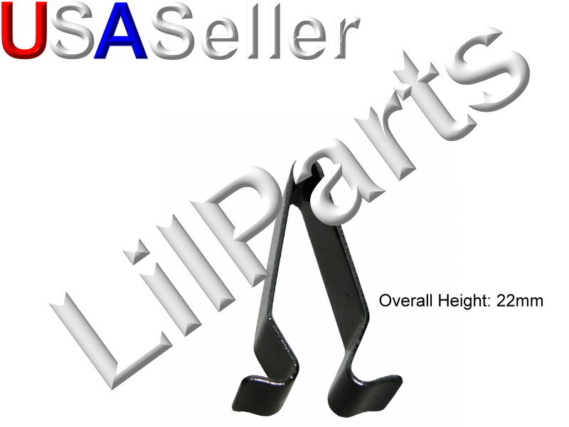 VOLKSWAGEN AUDI 4A0867276A VW PILLAR TRIM Lining Spring CLIP 4A0-867 ...