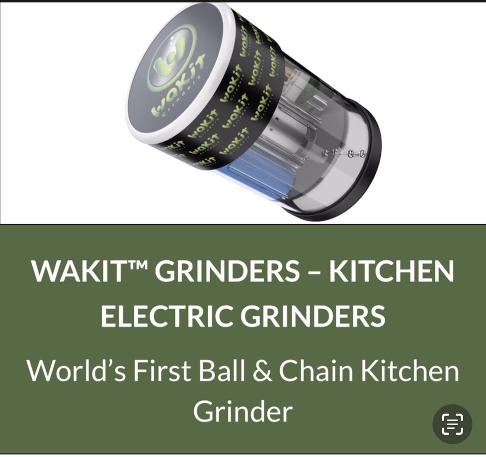 Wakit Grinders (KLR Series)- Electric Herb Grinder with See Through ...
