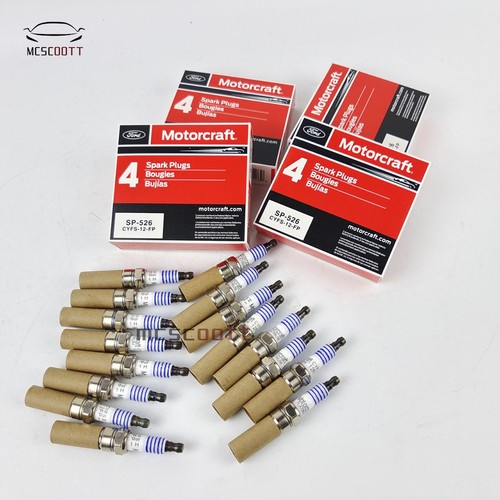 16X Spark Plugs SP-526 For Ford F150 F250-Super Duty F350-Super Duty 6 ...