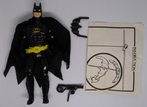BATMAN W/BAT ROPE - 1989 TOY BIZ - LOOSE COMPLETE - GREAT CONDITION | eBay