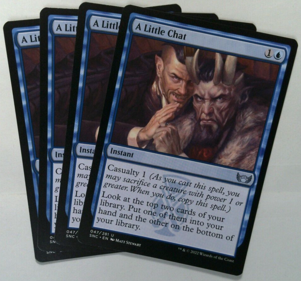 Mtg - A Little Chat x4 | eBay